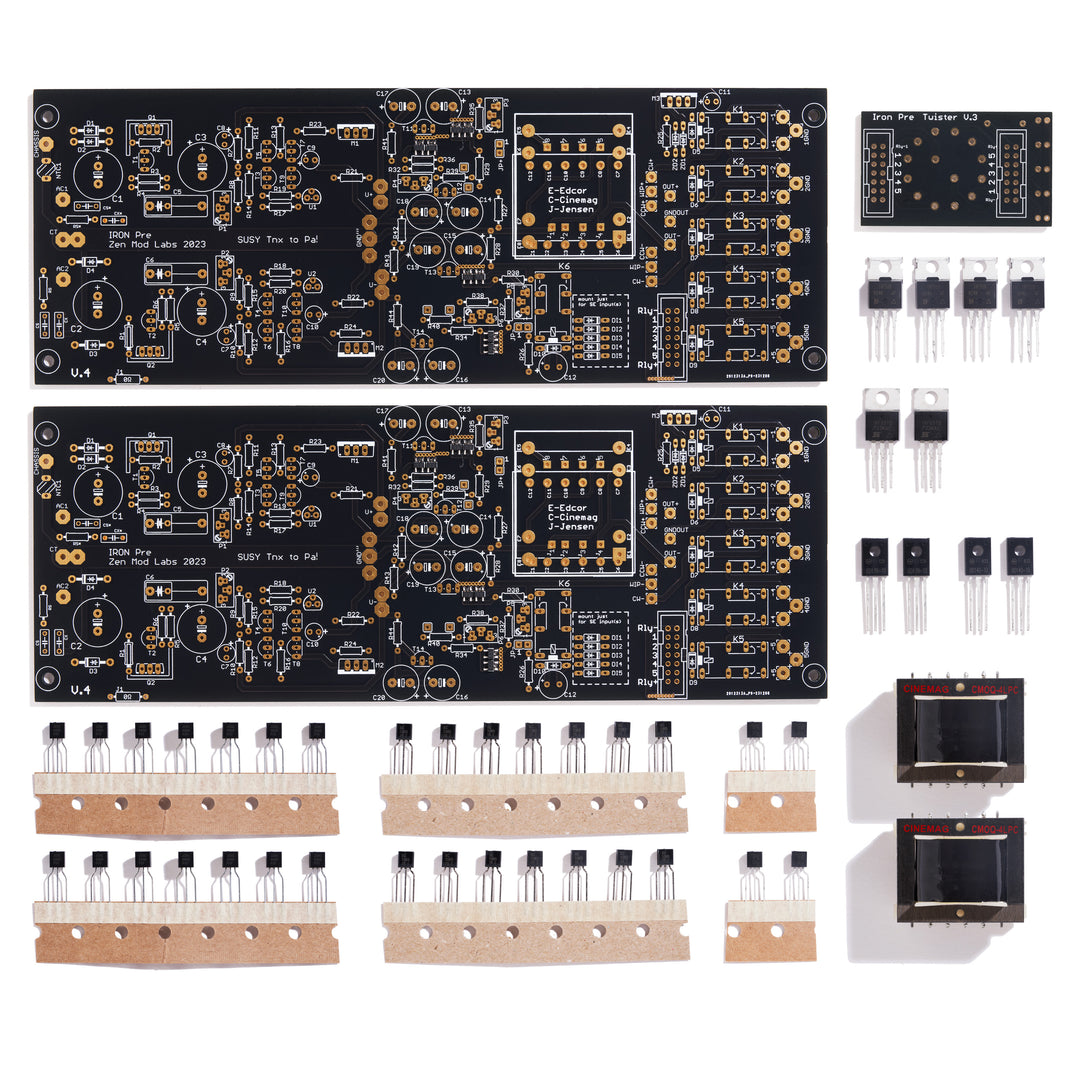 Iron Pre SMD Balanced Essentials Kit – The diyAudio Store