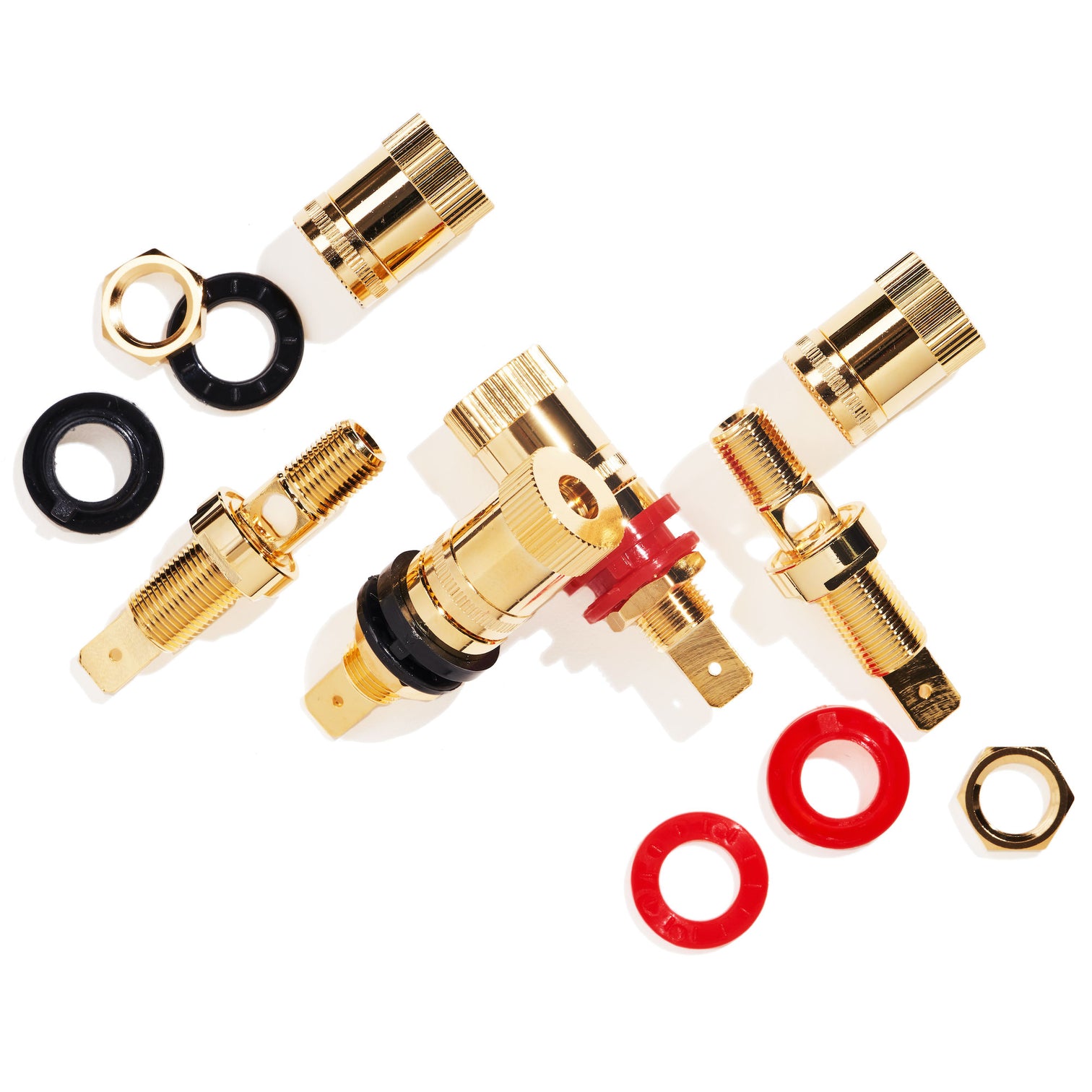 Gold Plated Binding Posts – The diyAudio Store